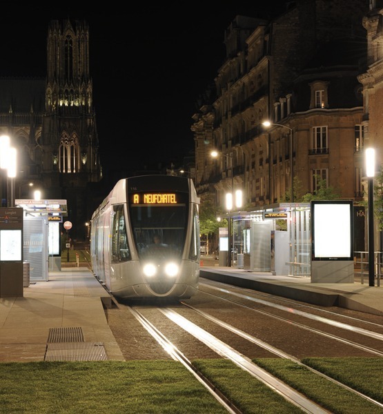 Premières lignes du tramway à Reims | SERUE Ingenierie