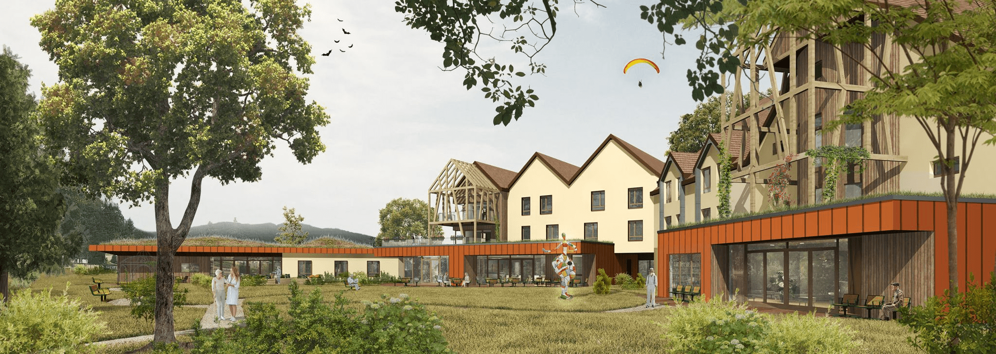 Extension de l’EHPAD de Châtenois | SERUE Ingenierie